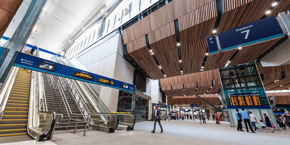 London Bridge - Wayfinding & Graphic Design - Maynard Design