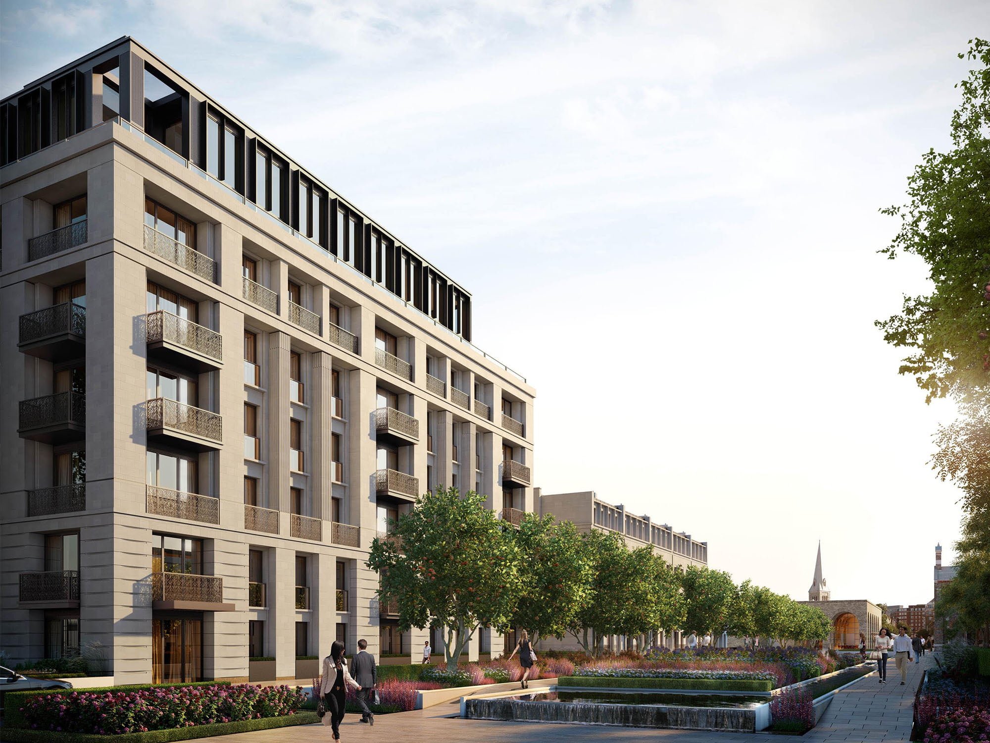 Chelsea Barracks - Wayfinding Strategy & Products - Maynard Design