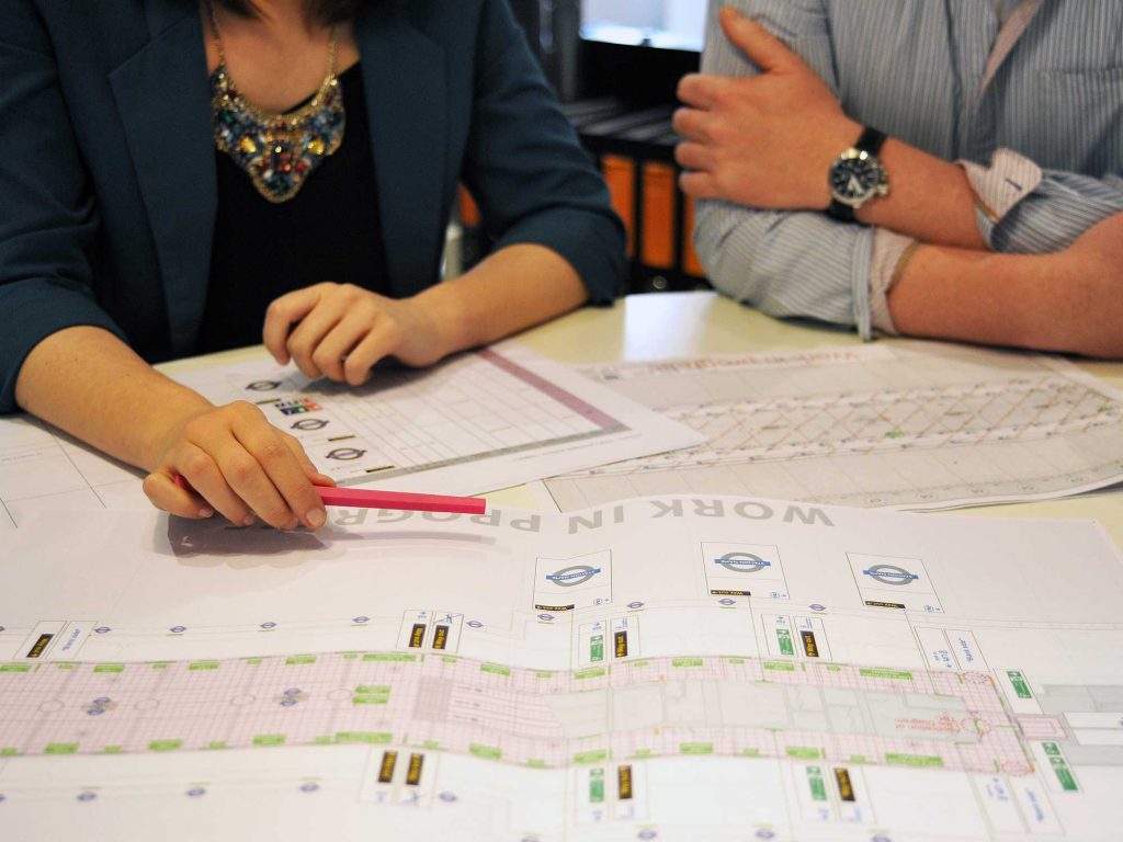 Elizabeth Line Wayfinding, Graphic & Product Design - Maynard Design