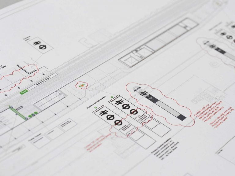 Elizabeth Line Wayfinding, Graphic & Product Design - Maynard Design