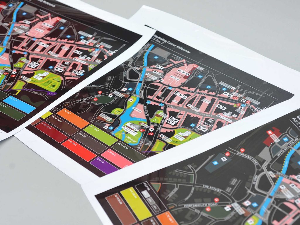 Surrey Legible City - Wayfinding & Product Design - Maynard Design