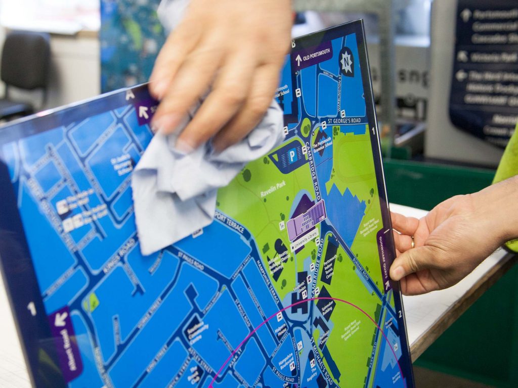 Portsmouth Legible City Signage and Mapping System - Maynard Design