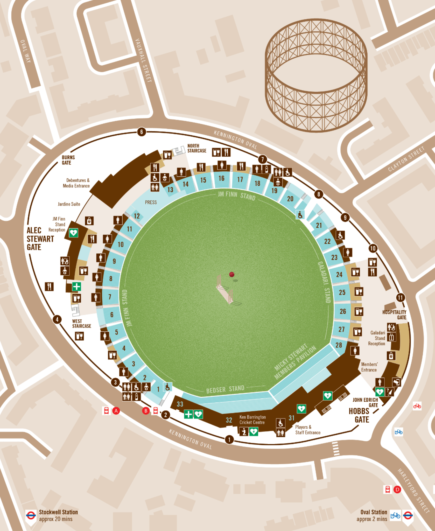The Kia Oval - Maynard Design