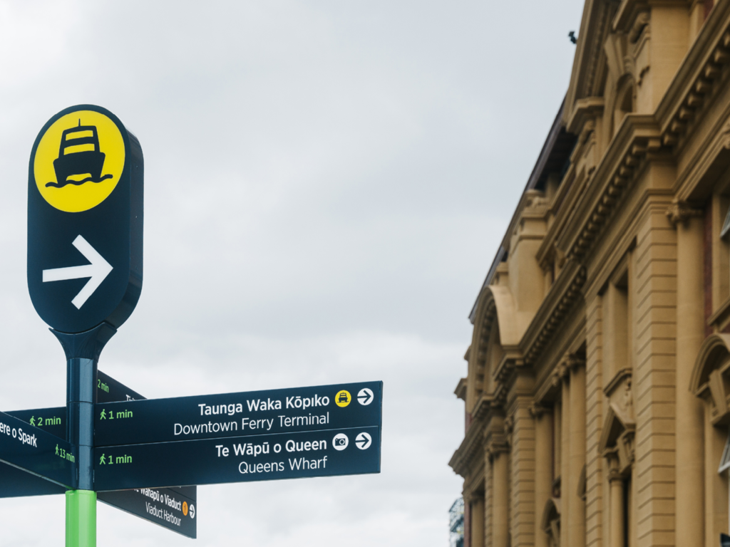 Let's talk bilingual signs! - Maynard Design